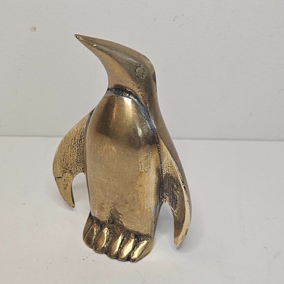 Accents | Brass Penguin Sculpture Figurine Miniature | Poshmark